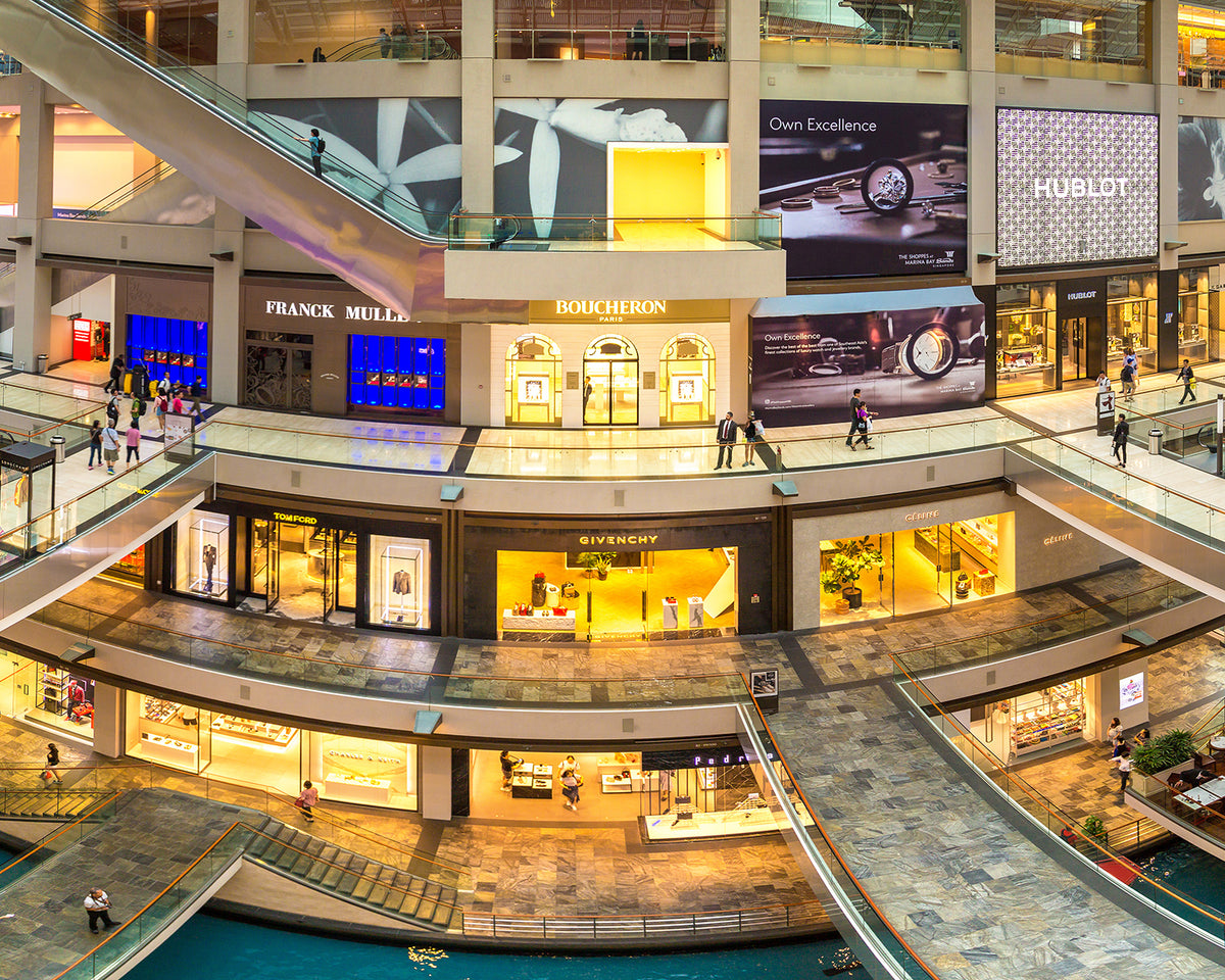 The Shoppes at Marina Bay Sands – Retail Store Tours